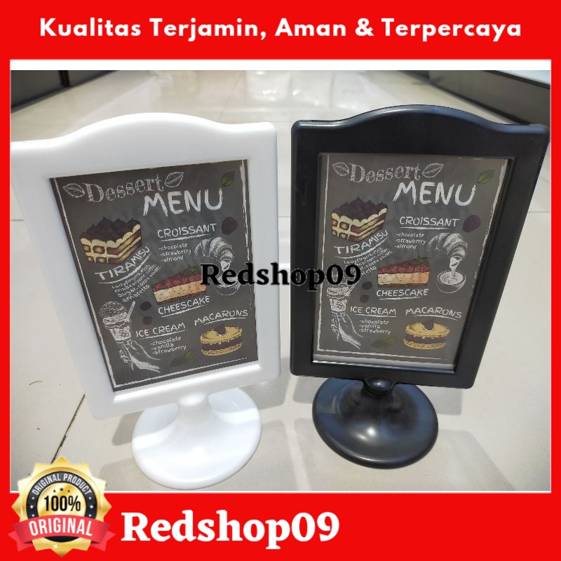 Jual Arthome 4r Bingkai Foto Menu - Putih/hitam/ tempat menu/bingkai ...