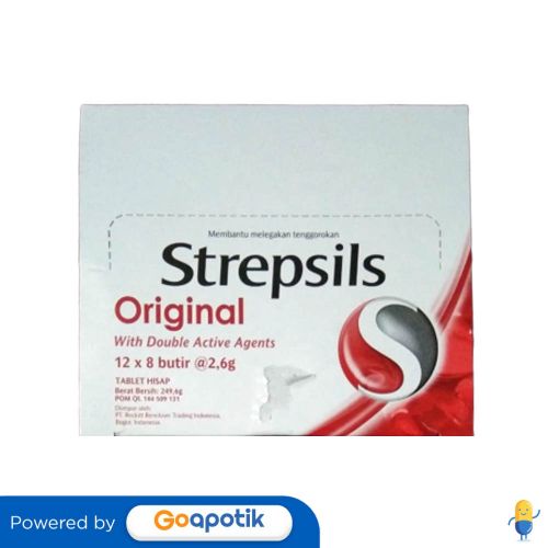 Jual Strepsils Original Box 96 Tablet | Shopee Indonesia