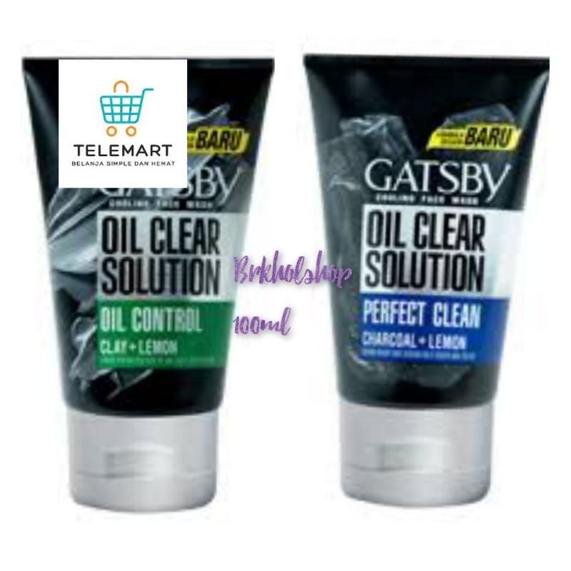 Jual GATSBY FACE WASH PENCUCI MUKA PRIA 100 ML ALL VARIAN | Shopee ...