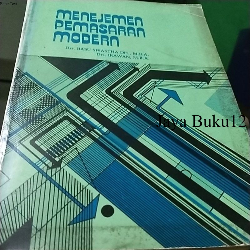 Jual Buku menejemen pemasaran modern by basu swastha | Shopee Indonesia