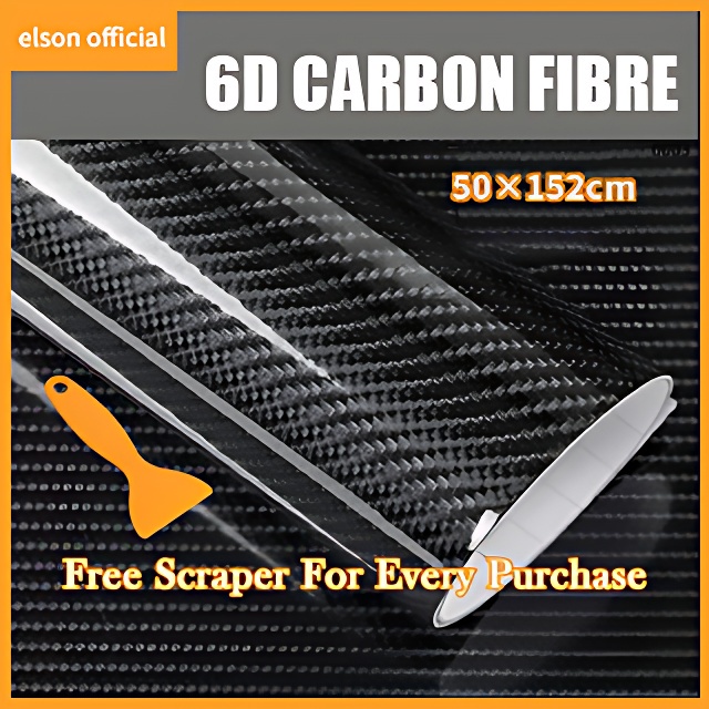 Jual Stiker Carbon Skotlet Karbon 6D Sticker Karbon Kevlar Motor Mobil ...