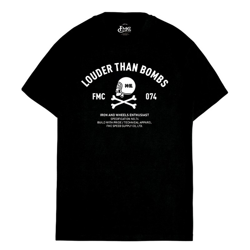 Jual FMC Kaos Pria Katun Cotton Skull Bones Baju Atasan Casual Tee T ...