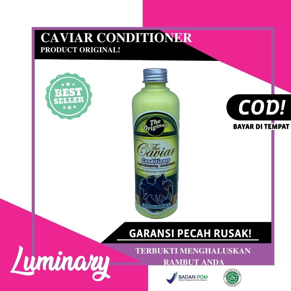 Jual baru CONDITIONER RAMBUT CAVIAR VITAMIN PERAWATAN PENUMBUH RAMBUT ...
