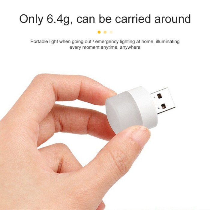 Jual BOHLAM MINI USB led 1watt Lampu Malam Tidur Baca | Shopee Indonesia