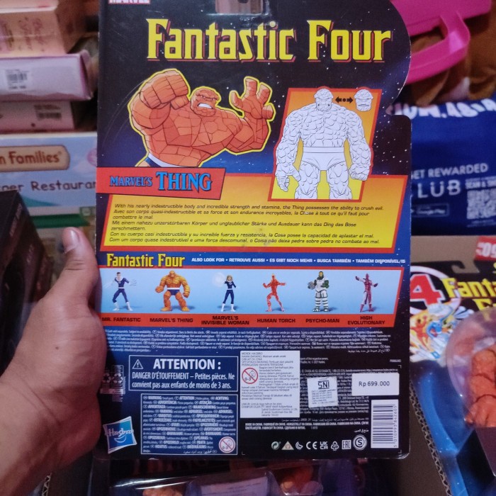 Jual Hasbro. Marvel legends retro F4. The thing | Shopee Indonesia