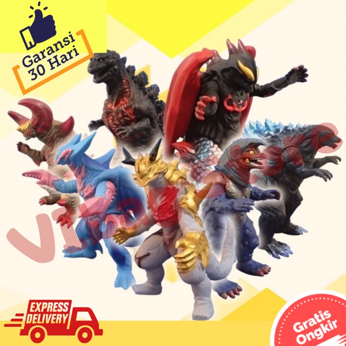 Jual Mainan Anak Action Figure Monster SHIN GAMORA GODZILLA BBR1029 ...