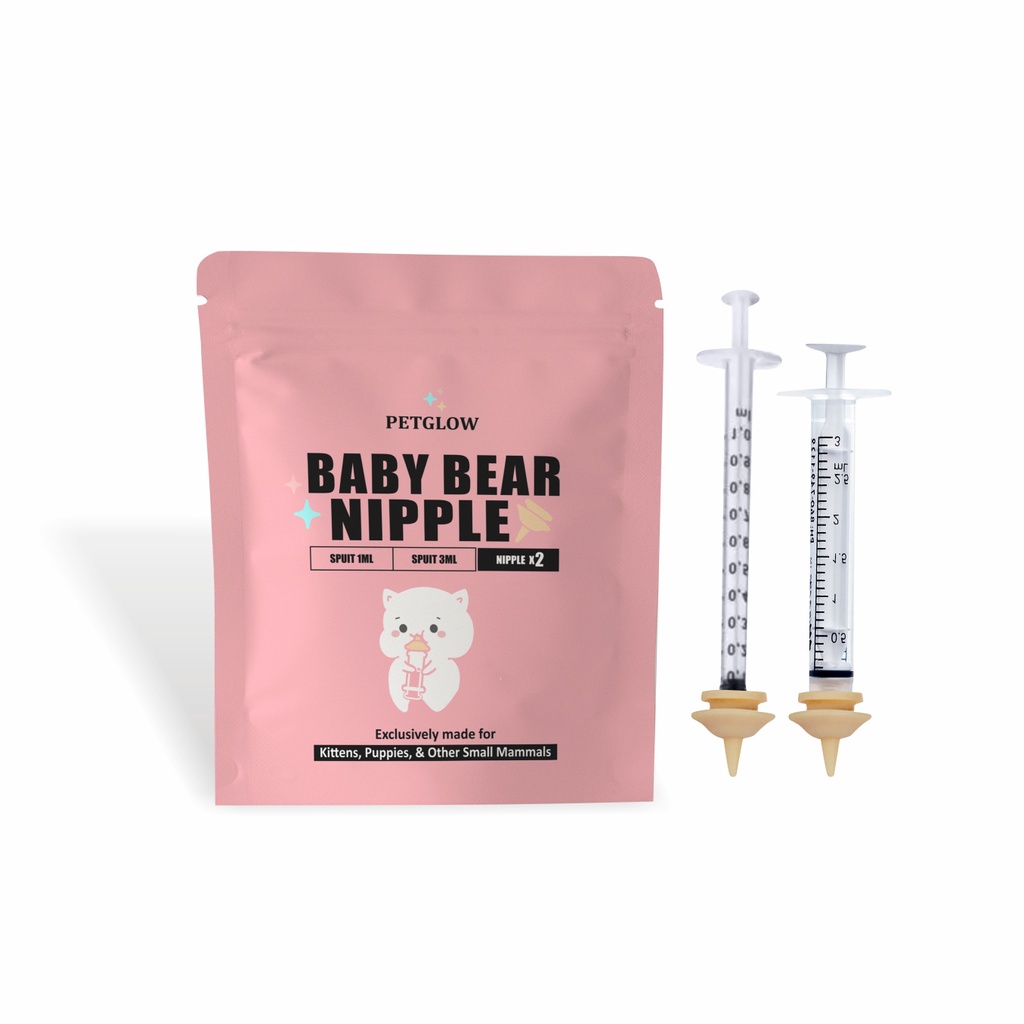 Jual Baby Bear Miracle Nipple by Petglow Bukan Plastik Botol Dot Kucing ...