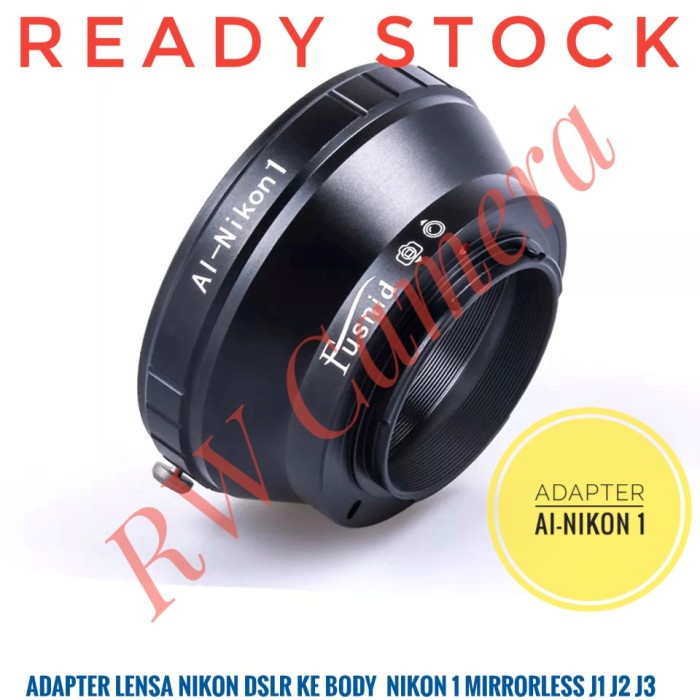 Jual Adapter Nikon-N1 AI-N1 Lensa Nikon DSLR F Ai AIS Ke Body ...