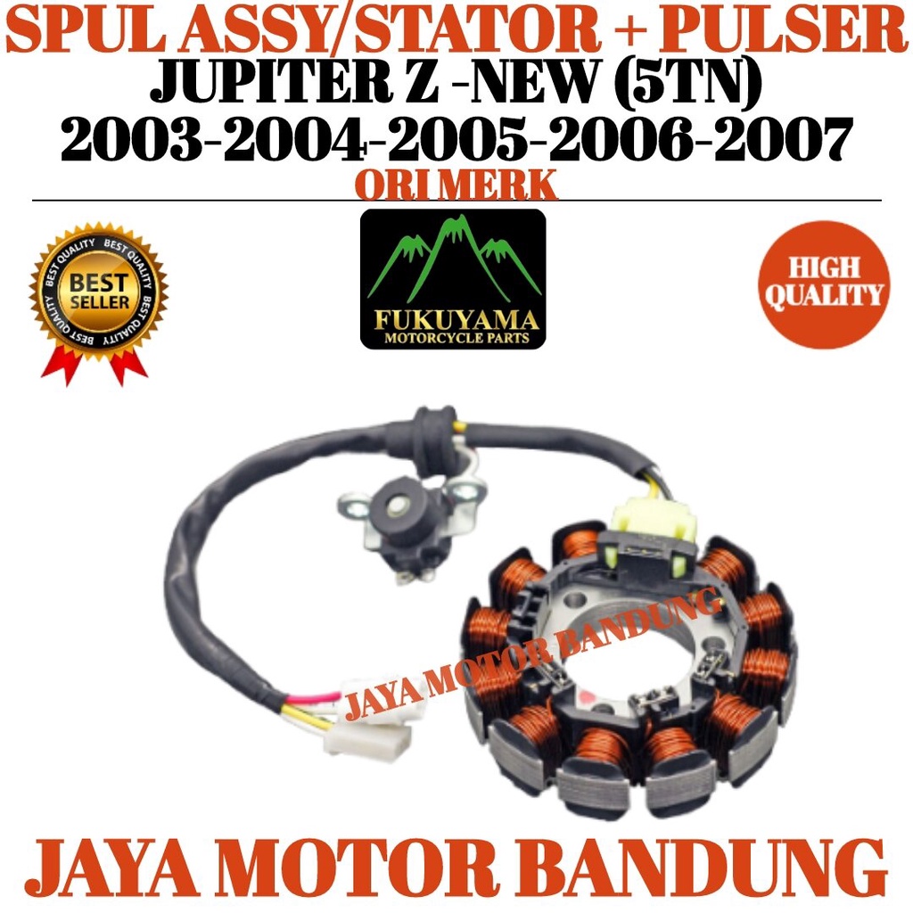 Jual SPUL ASSY STATER SPOOL STATOR ASSY KOMPLIT JUPITER Z- NEW TAHUN ...