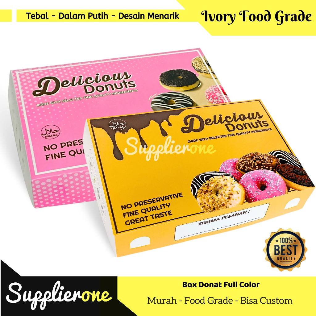 Jual Box Donat, Dus donat, Kotak Donat, Kemasan Donat, Tempat donat ...