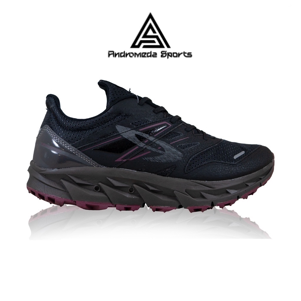 Jual 910 Nineten Sepatu Trail Run YUZA EVO - BLACK/BURGUNDY/GREY ...