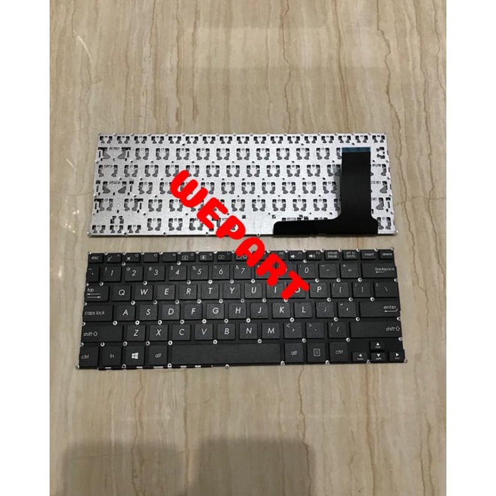 Jual Keyboard Laptop Asus E202 E202M E202MA E202S E202SA TP201SA Black ...