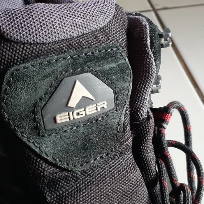 Jual Sepatu Gunung Merk Eiger Original - Hitam | Shopee Indonesia