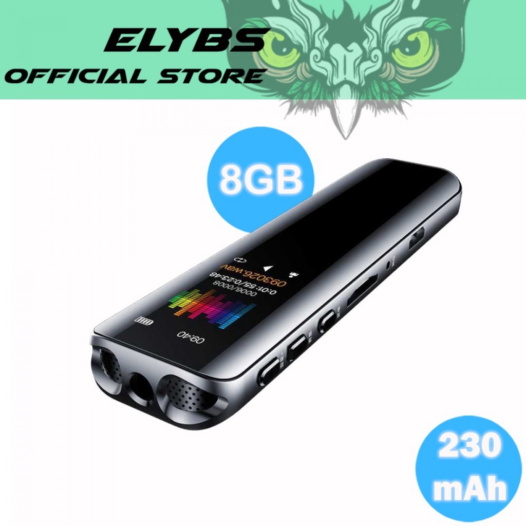 Jual Perekam Suara Digital Voice Recorder Hyperbolic 240mAh USB ...