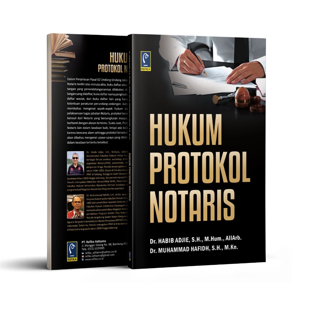 Jual BUKU HUKUM PROTOKOL NOTARIS RFK23 RFA STORE | Shopee Indonesia