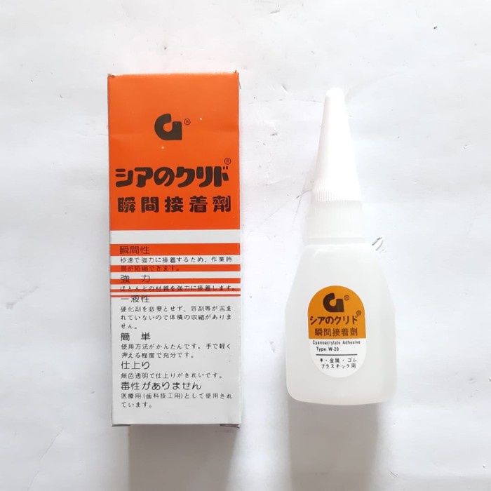 Jual SA Lem G Korea Kualitas Super / Perekat Super Glue Cair Murah ...