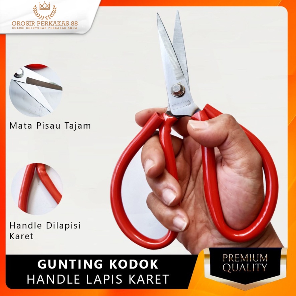 Jual Gunting Kodok Serbaguna Kain Seng Bunga Multifungsi | Shopee Indonesia