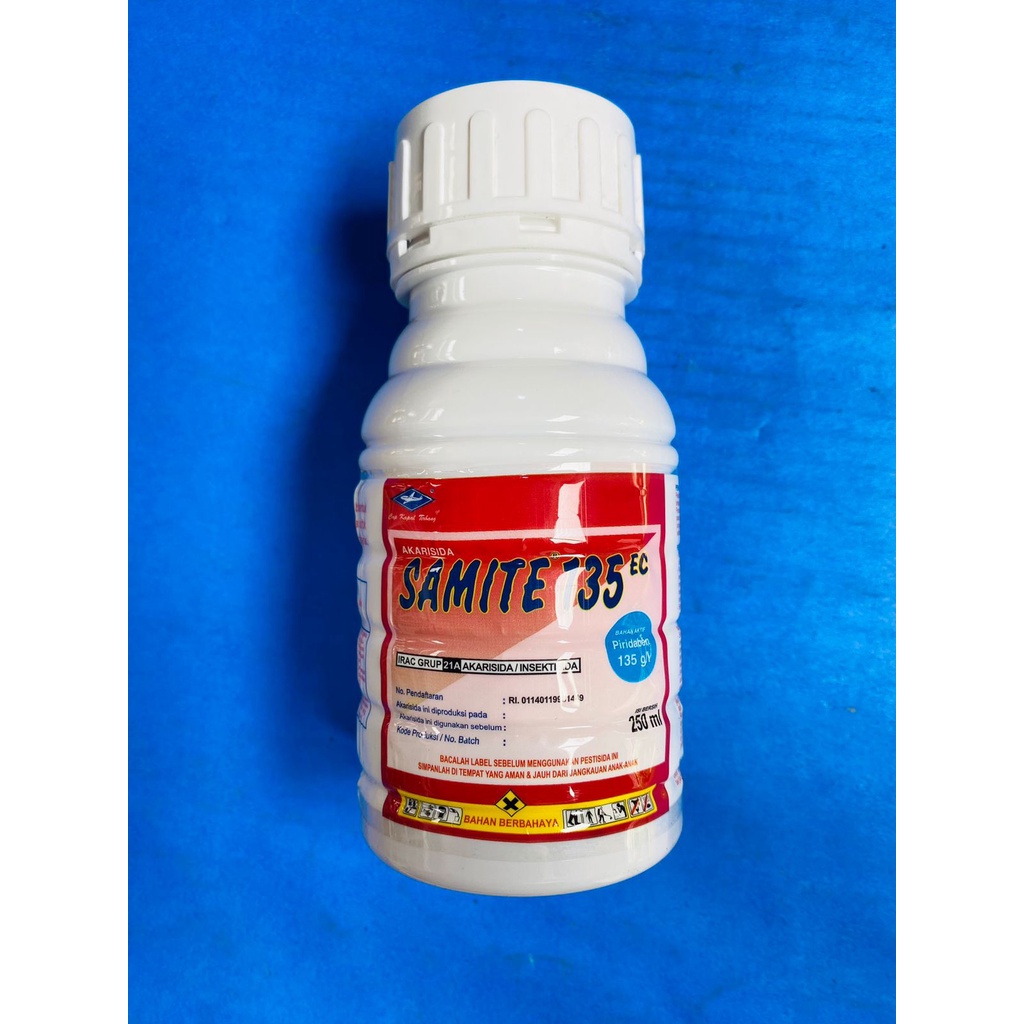 Jual Akarisida SAMITE 135 EC 250 ml Cap kapal terbang | Shopee Indonesia