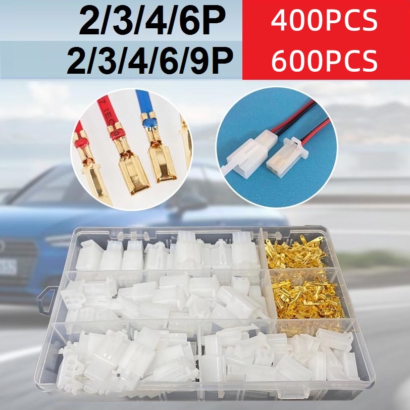 Jual Soket Kabel Motor 200/400/600Pcs Soket Kabel Motor Mobil Konektor ...
