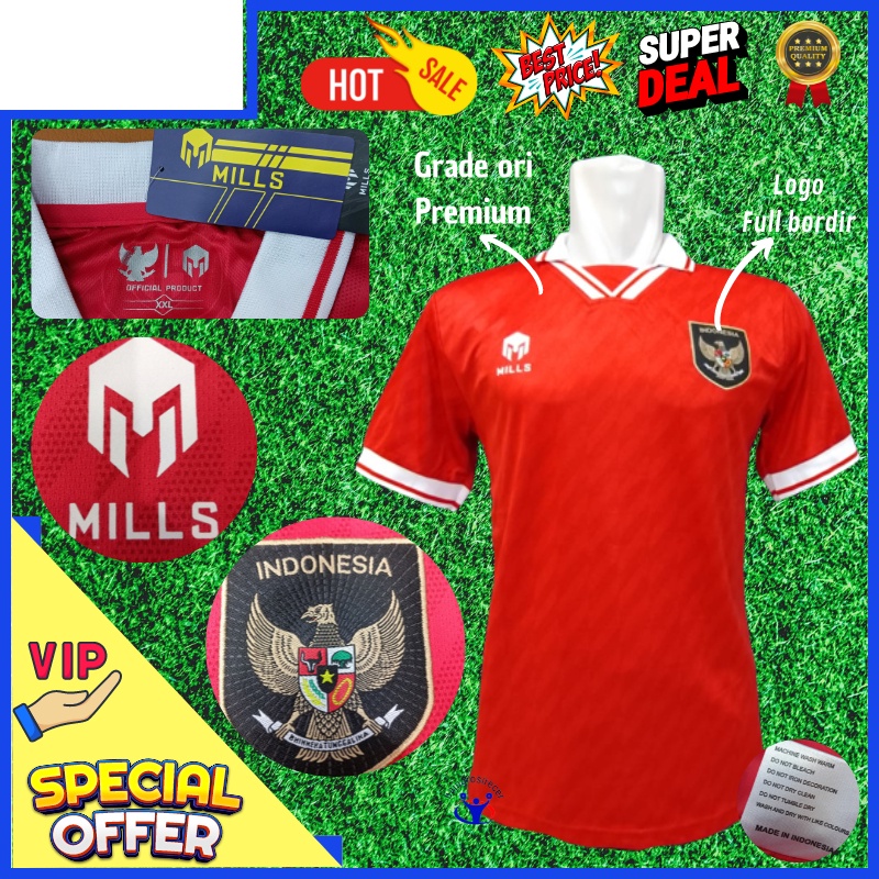 Jual Kaos Bola Timnas Indonesia 2023 Jersey Timnas Indonesia 2023 Baju ...