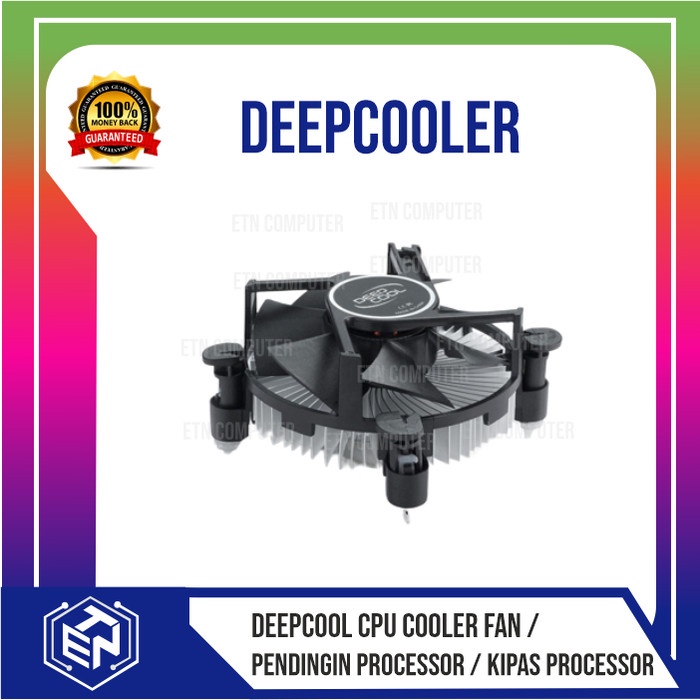 Jual DEEPCOOL CPU COOLER FAN / PENDINGIN PROCESSOR / KIPAS PROCESSOR ...