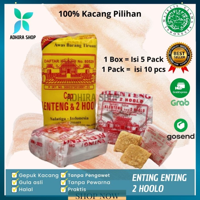 Jual Enting - Enting Gepuk Kacang Cap Klenteng & 2 Hoolo Khas Salatiga ...