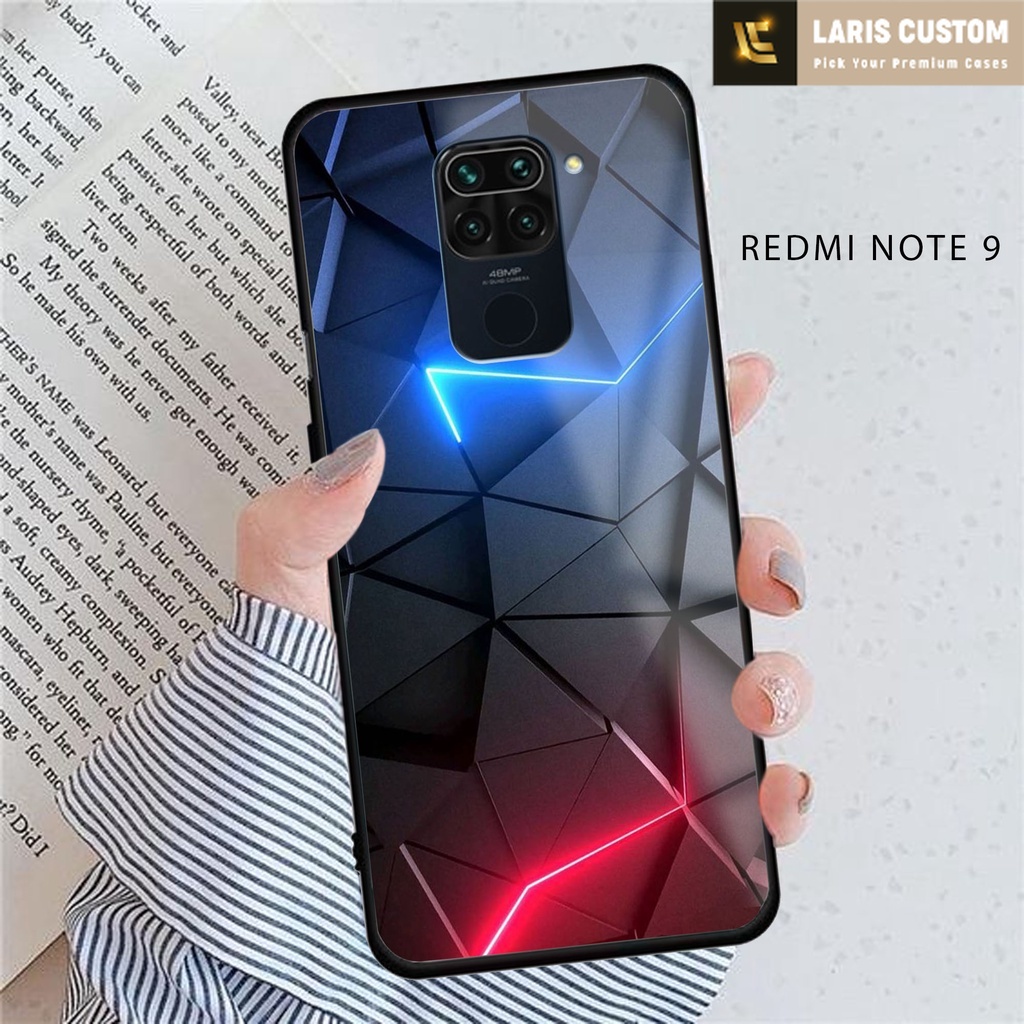 Jual LARIS Case Hardcase XIAOMI REDMI NOTE 9 Case ABSTRACT GLOSYY 2D ...