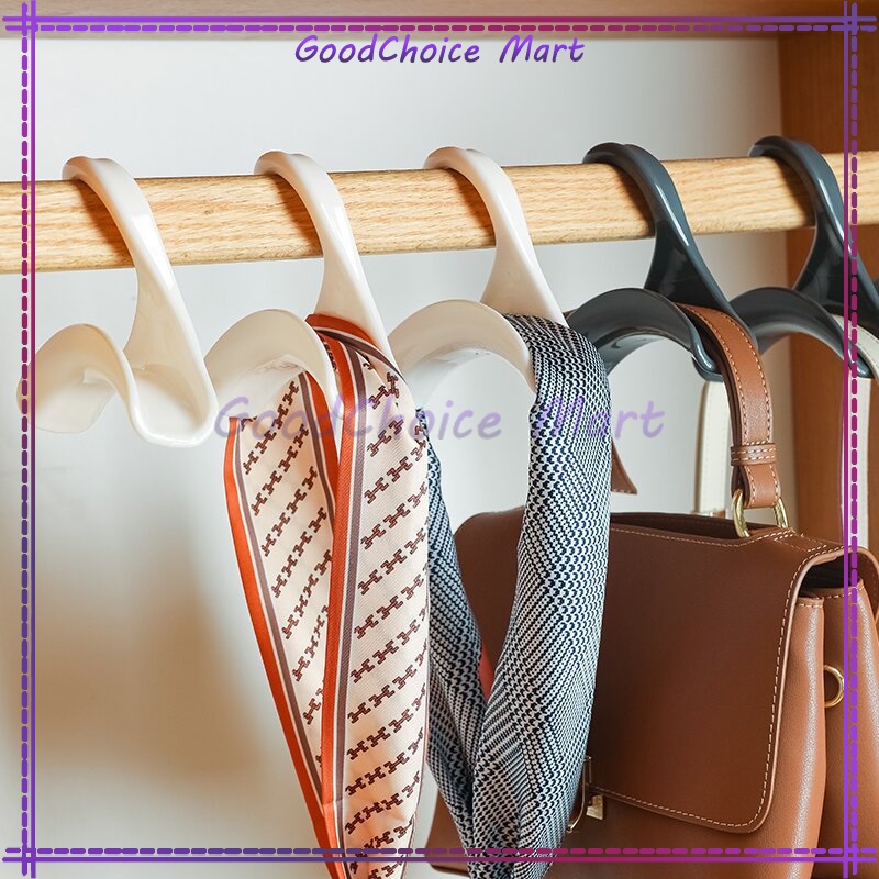 Jual 5PCS Gantungan Tali Tas Hanger Ajaib Multifungsi Handle Topi Ikat ...