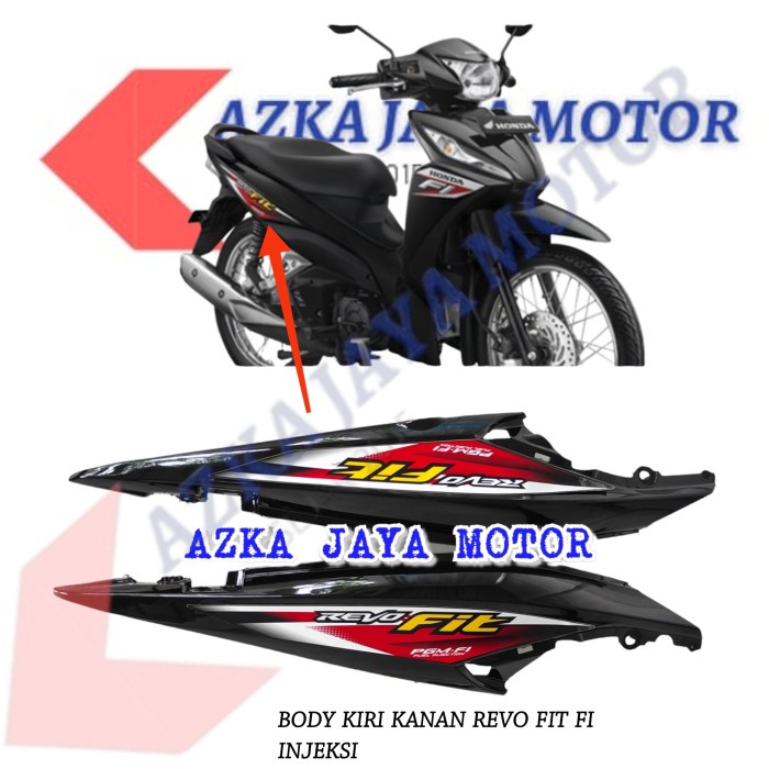 Jual Body Honda Revo Fi injeksi hitam 2014 - 2015 - 2016 - 2017 - 2018 ...