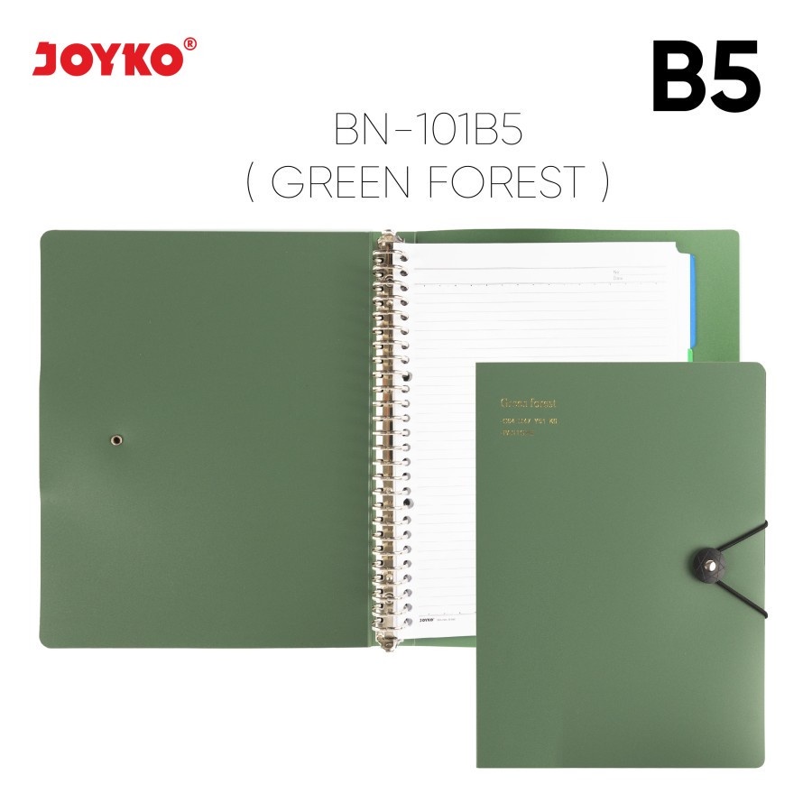 Jual Binder B5 Joyko BN-101 Ukuran B5 Binder Note Binder Aestethic ...