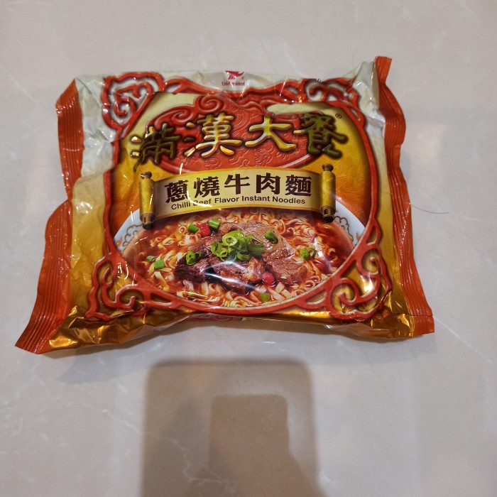 Jual ramen taiwan mie instant noodle beef sapi hot pedas pork satuan ...
