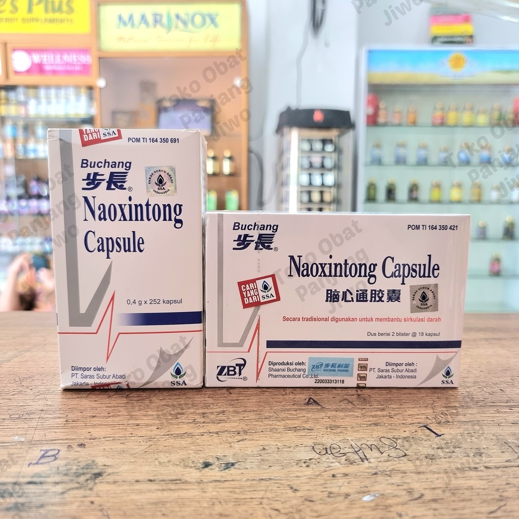 Jual BUCHANG NAOXINTONG CAPSULE SSA OBAT STROKE PENYUMBATAN PEMBULUH ...