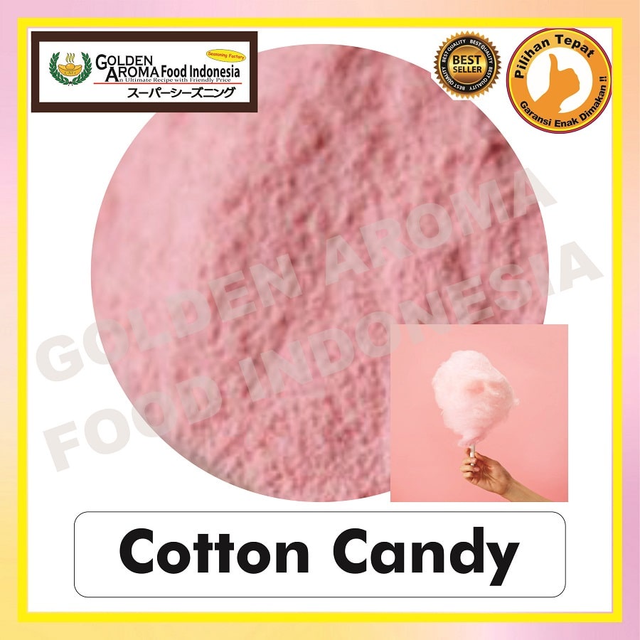 Jual Bumbu Tabur Rasa Cotton Candy 1Kg Bubuk Taburan Permen Kapas Manis ...