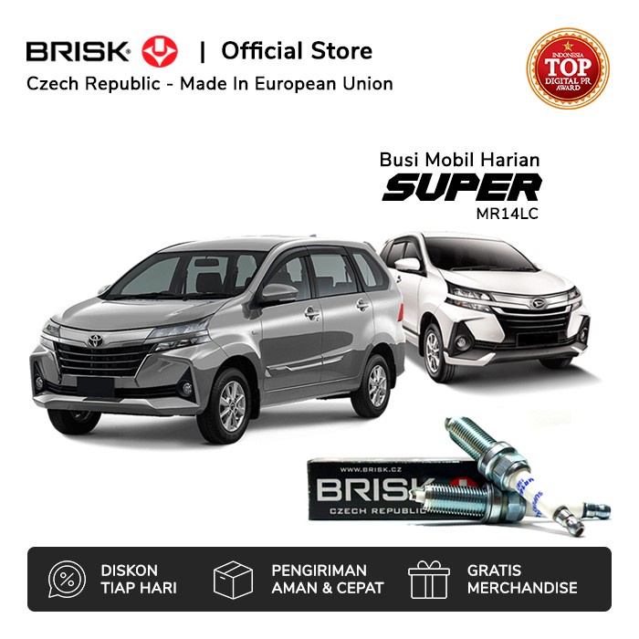 Jual Busi Mobil Avanza Xenia DUAL VVTI BRISK Super MR14LC | Shopee ...