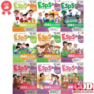 Jual KURIKULUM MERDEKA BUKU ESPS IPAS SD/MI Kelas 1 2 3 4 5 6 Penerbit Erlangga - Irene M.J.A ...