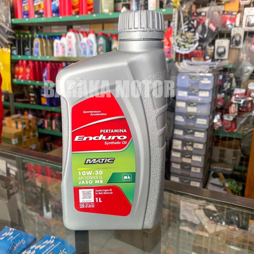 Jual Oli Enduro Matic Fully Synthetic Oil 10W30 (1L) | Shopee Indonesia