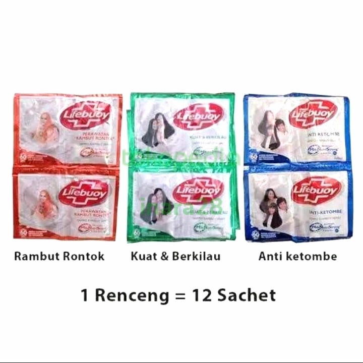 Jual Shampoo Lifebuoy Renceng 12 Sachet 24 pcs | Shopee Indonesia