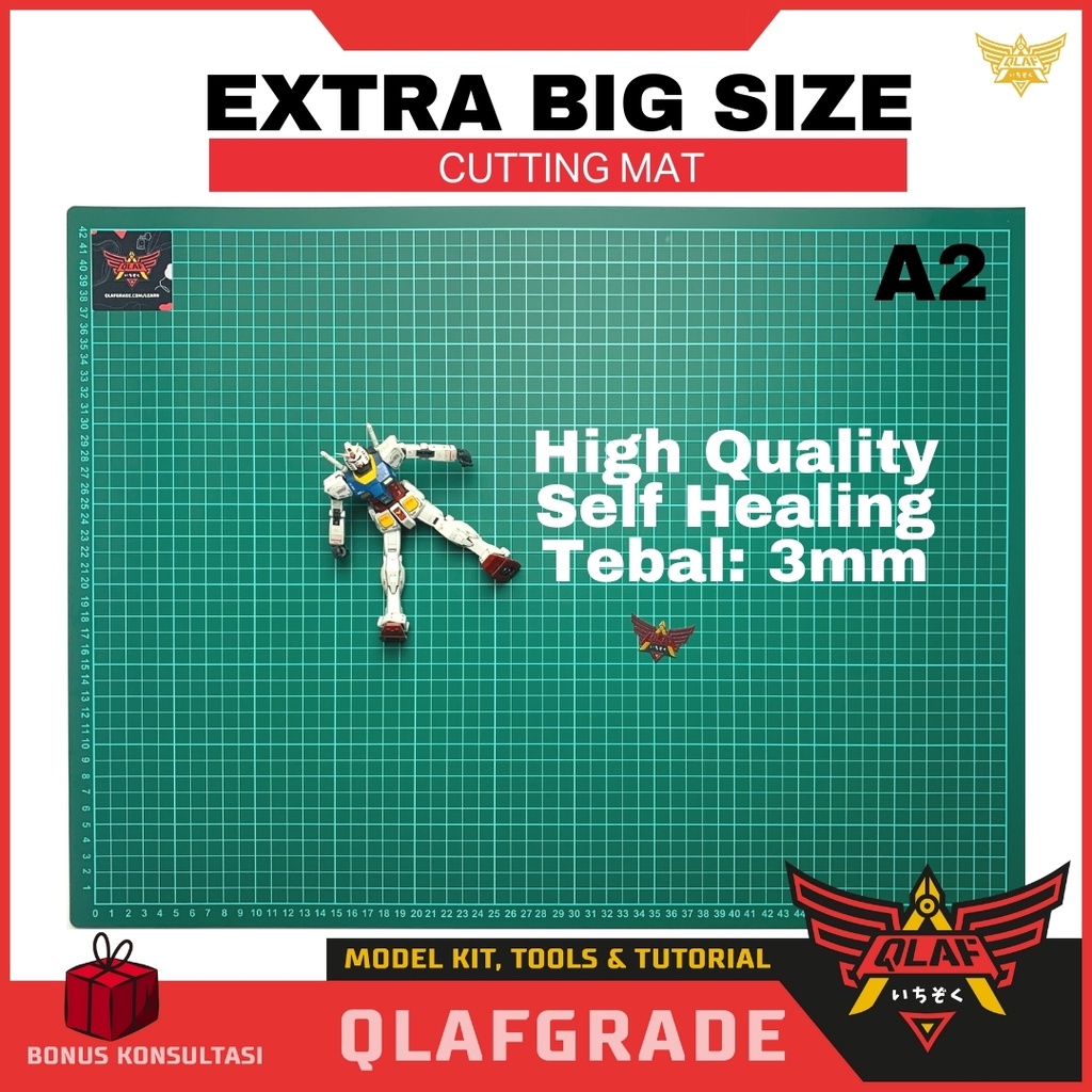 Jual Cutting Mat A2 SDI extra large 600 x 450 mm alas potong model kit ...