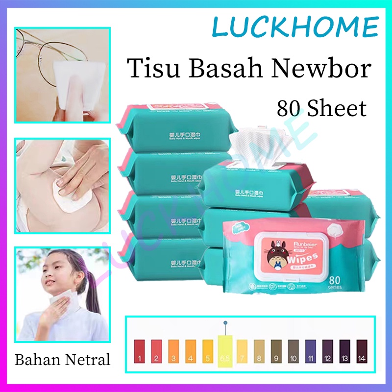 Jual Tisu Basah Bayi Non Perfumed Tissue Basah Bayi Antibacterial Baby ...