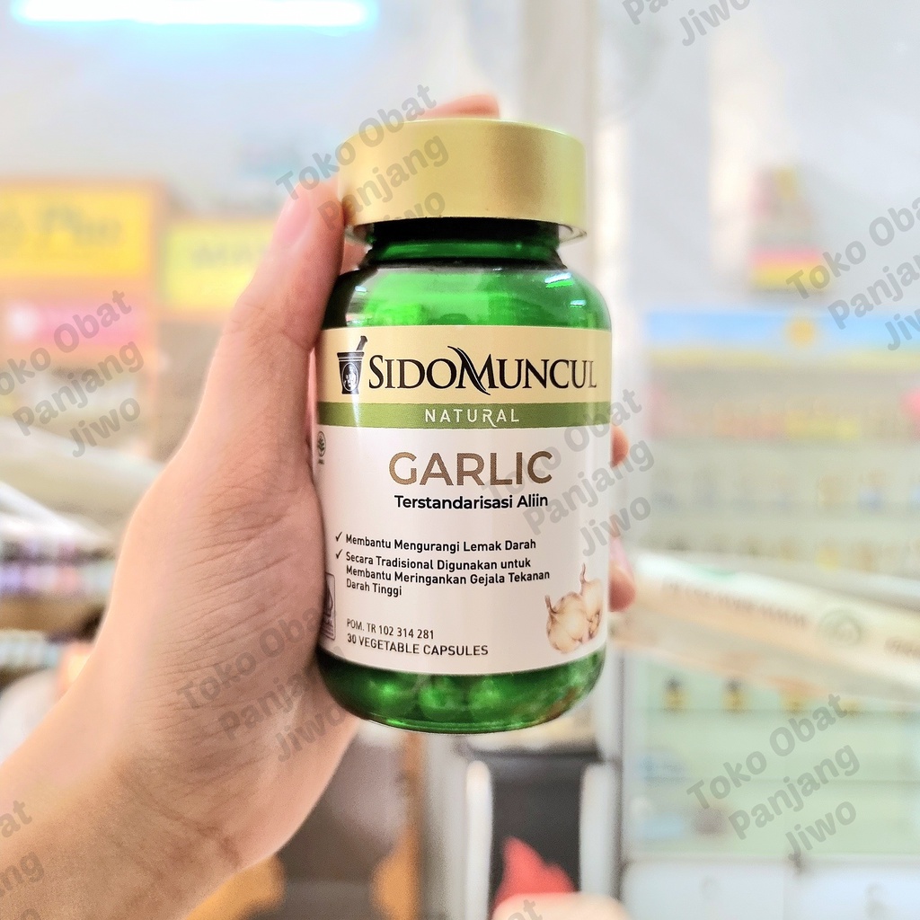 Jual Sido Muncul Natural Garlic 30 Kapsul / SidoMuncul Kapsul Garlic ...