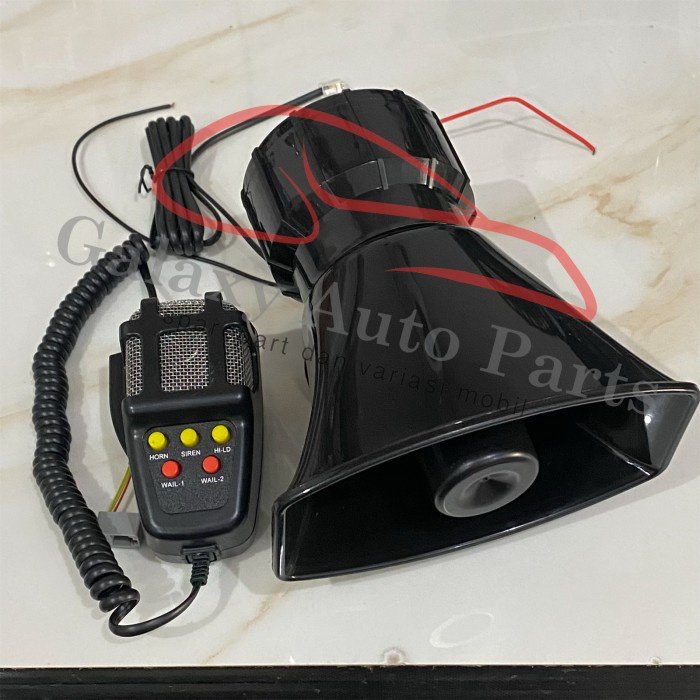 Jual Klakson horn toa sirine sirene polisi patwal mic 12v | Shopee ...