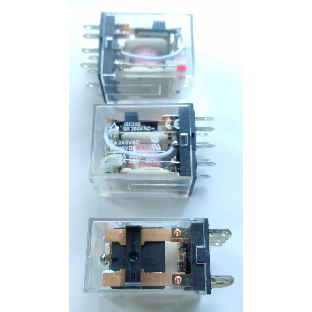 Jual RELAY AC 8P 8 PIN 8 KAKI 220V 220 VOLT MY2N | Shopee Indonesia