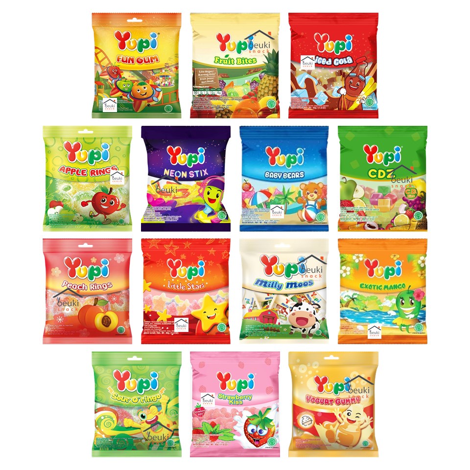 Jual Permen Yupi 45Gr | Shopee Indonesia
