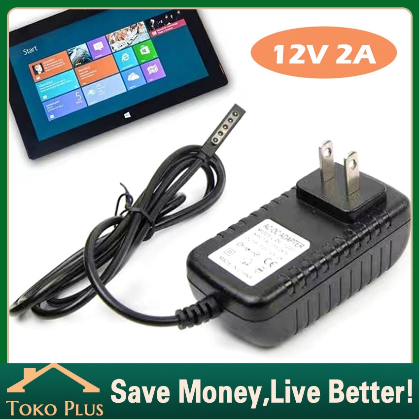 Jual Charger Microsoft Surface RT 12V 2A Tablet Power Adaptor Charger ...