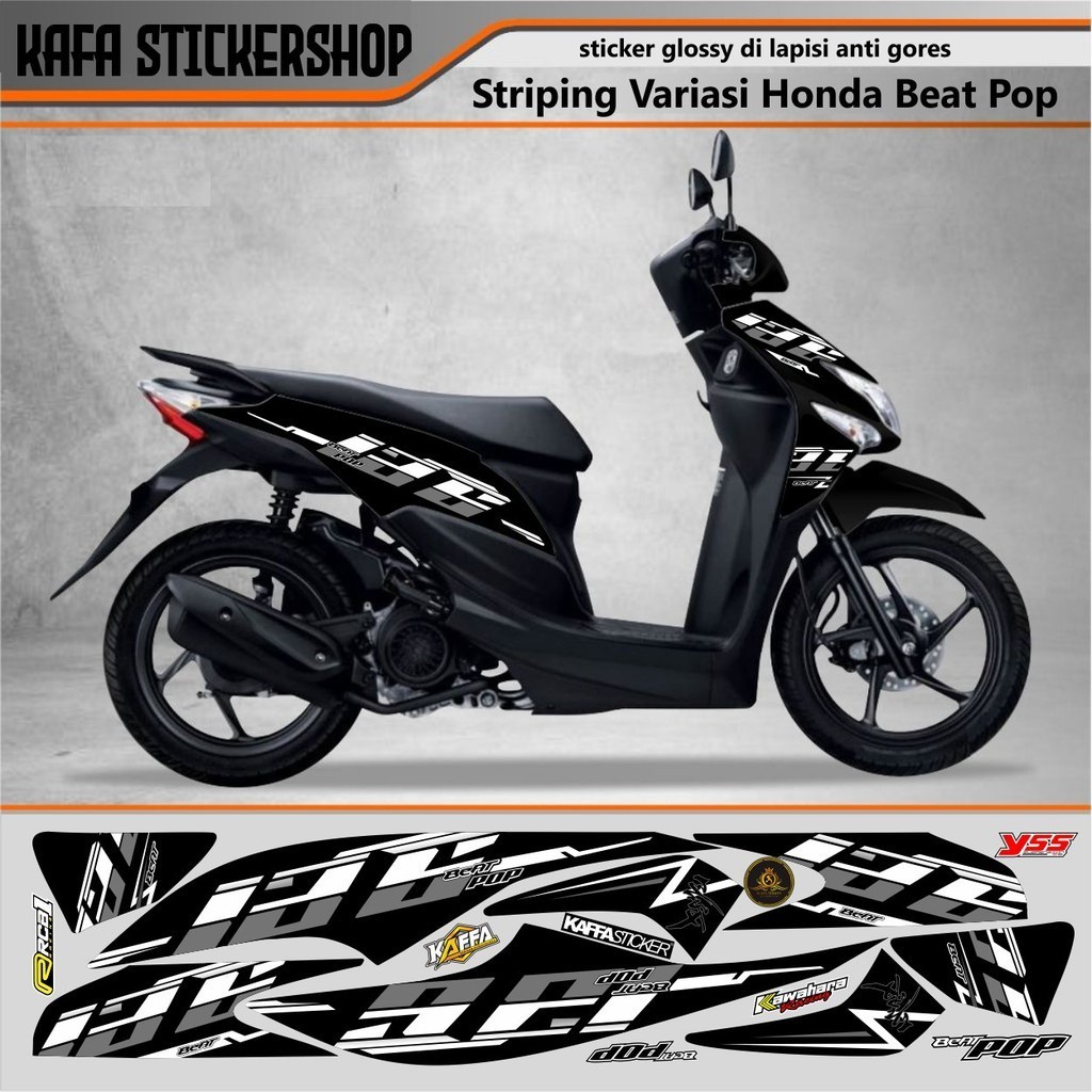 Jual STKER STRIPING Striping Beat Pop Stiker Variasi Motif Simple 125 ...