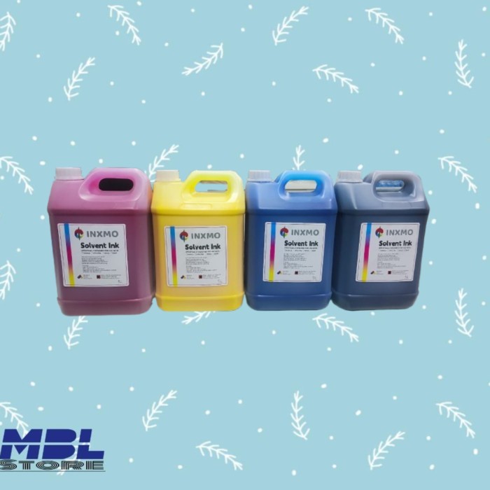Jual TINTA SOLVENT l KONIKA KM512i - 5 LITER l DIGITAL PRINTING OUTDOOR ...
