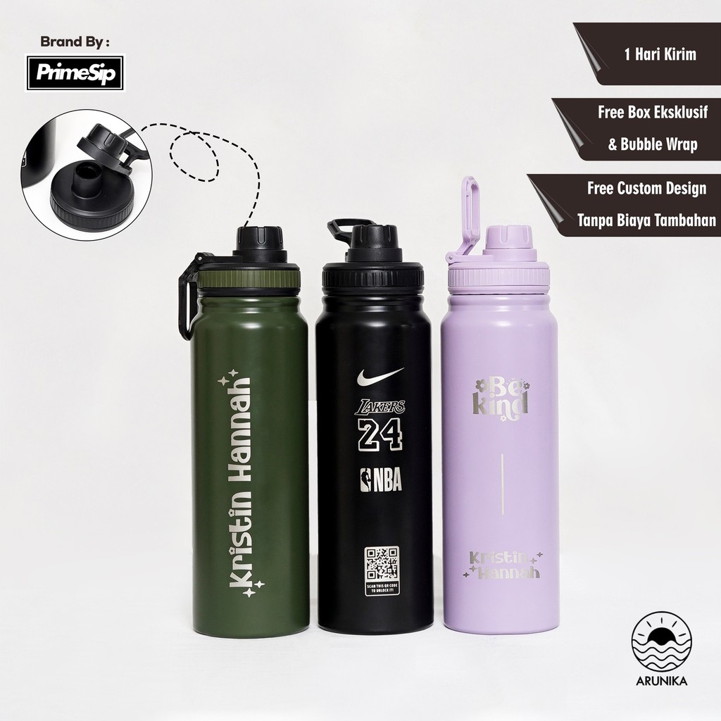 Jual Tumbler Termos Botol Sport Shaker Custom Grafir Stainless Steel ...