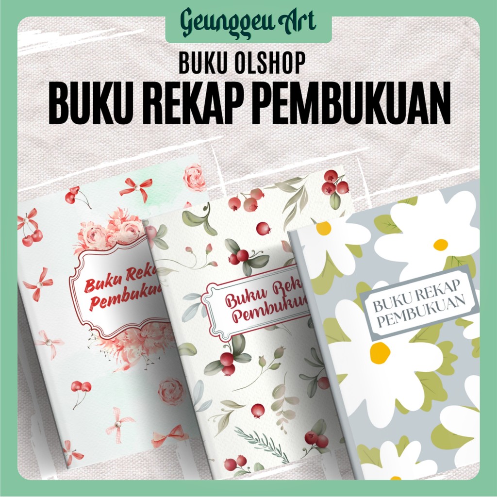 Jual BUKU OLSHOP/BUKU CATATAN REKAP PEMBUKUAN | Shopee Indonesia