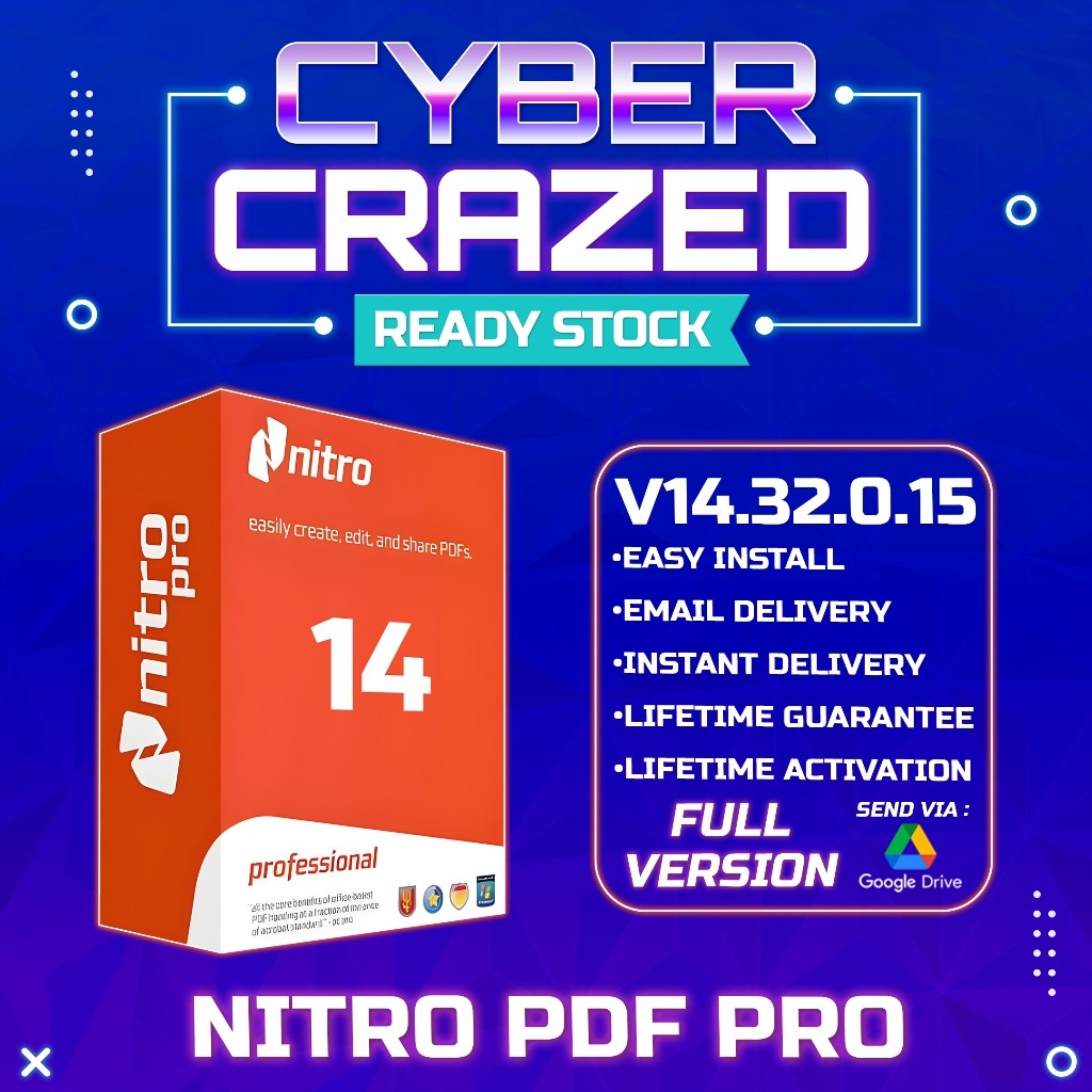 Jual Nitro PDF Pro 14 v14.32.0.15 Full Version (Versi Terbaru) | Shopee Indonesia