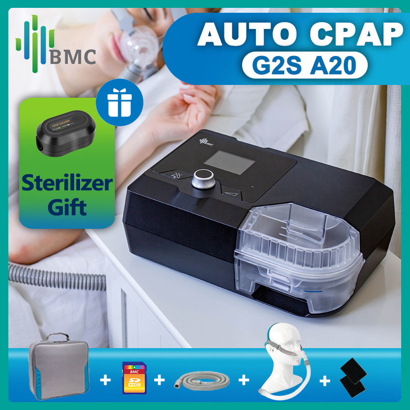 Jual BMC G2S C20/A20 Auto CPAP Machine Automatic CPAP Ventilator Anti Snoring CPAP Machine with ...
